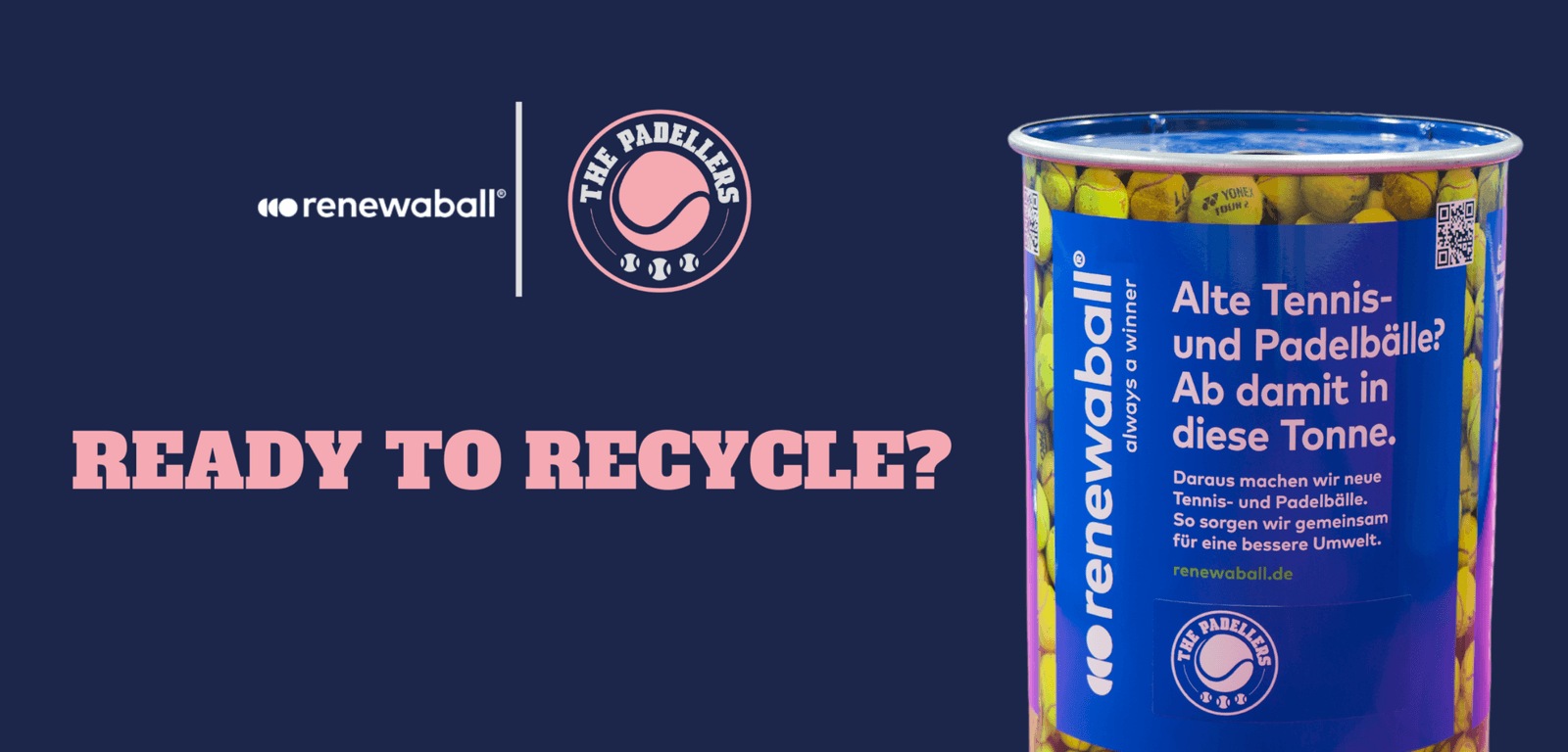 Renewaball - the 1st circular tennis ball